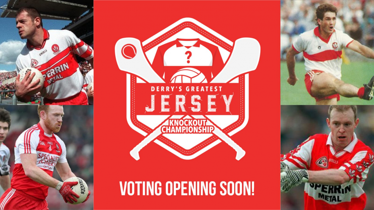 Derry's Greatest Jersey - Derry GAA | Doire CLG