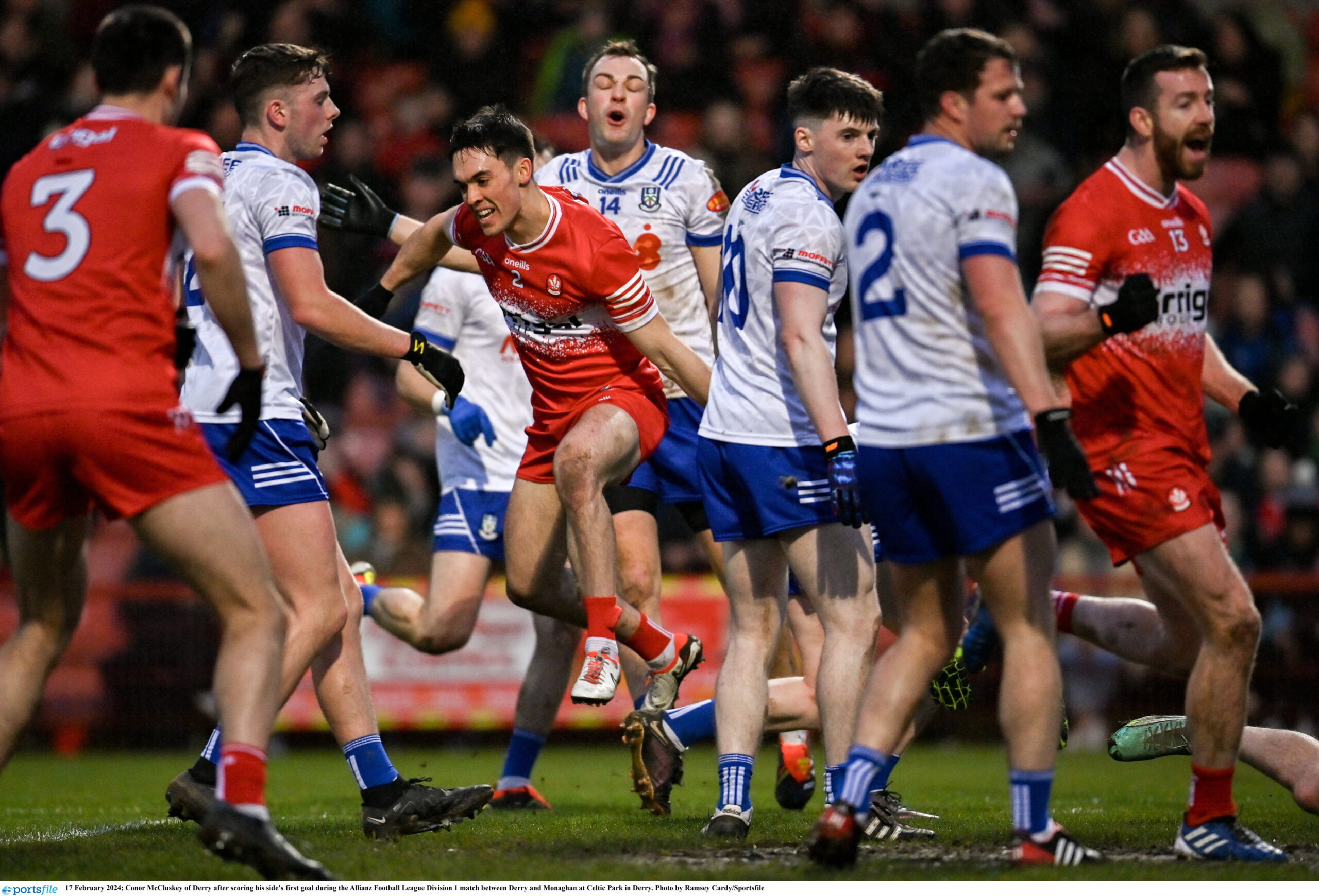 Allianz FL: Derry secure third victory with win over Farney - Derry GAA ...